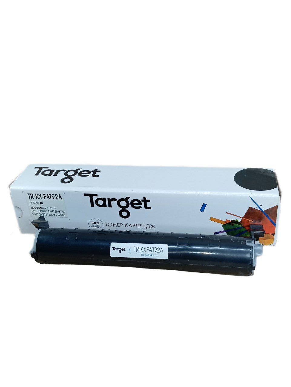 Тонер-картридж Target KXFAT92A, черный, для лазерного принтера, совместимый