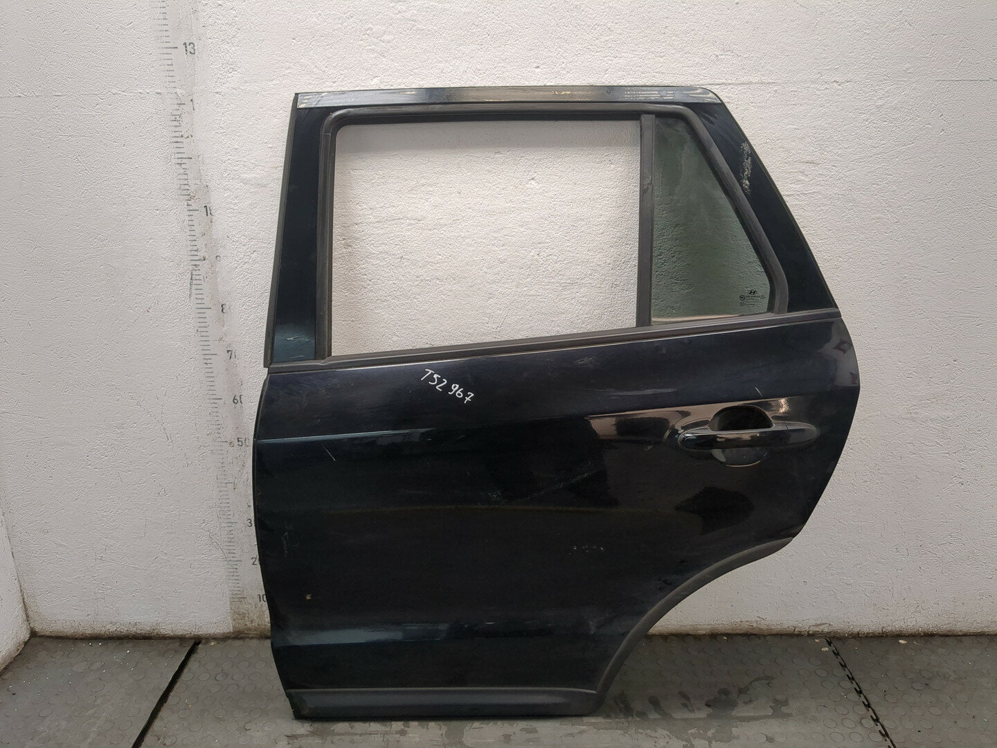 Дверь боковая (легковая) левая задняя Hyundai Santa Fe Б/У