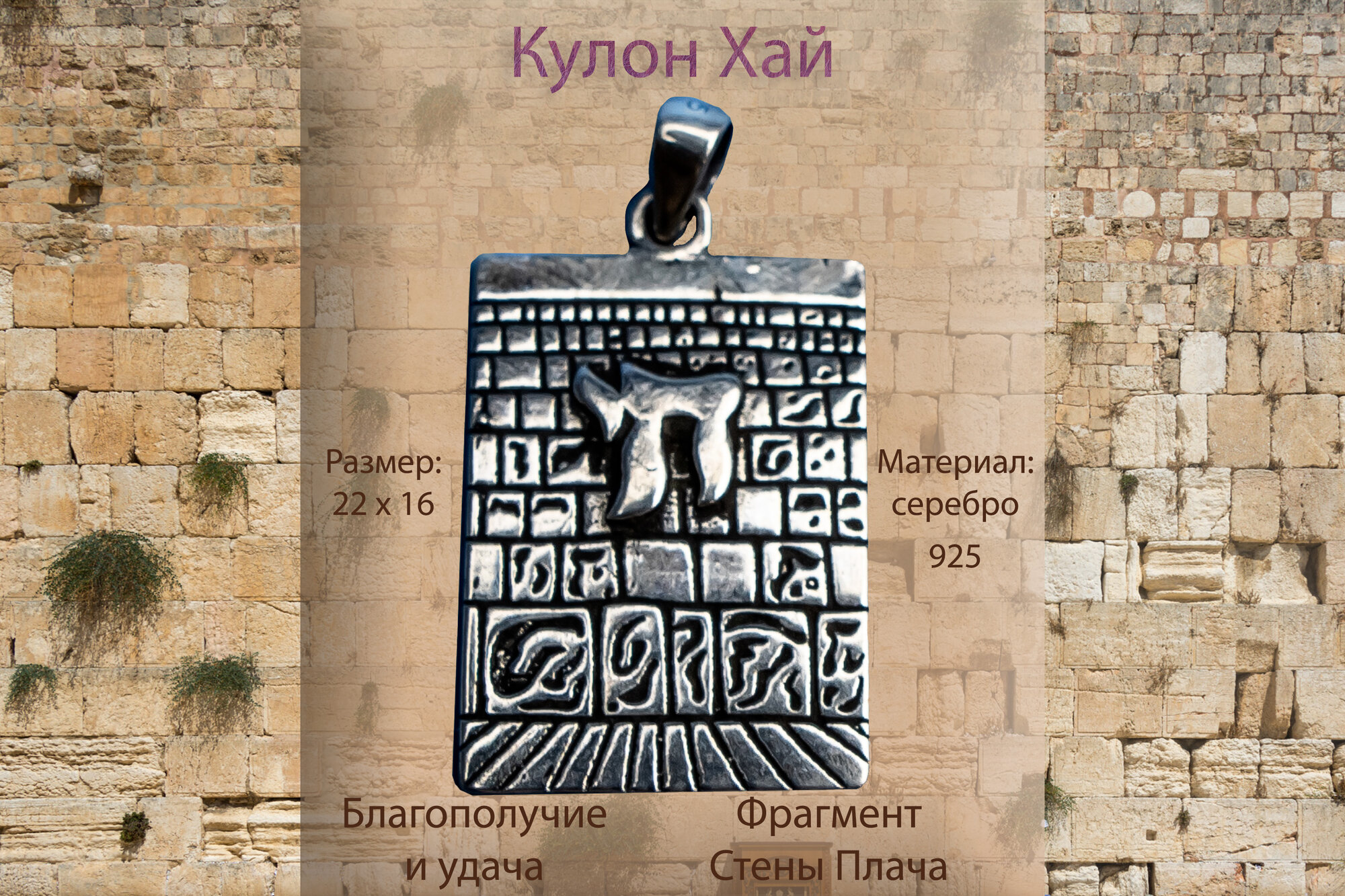 Хай (Жизнь) на Стене Плача