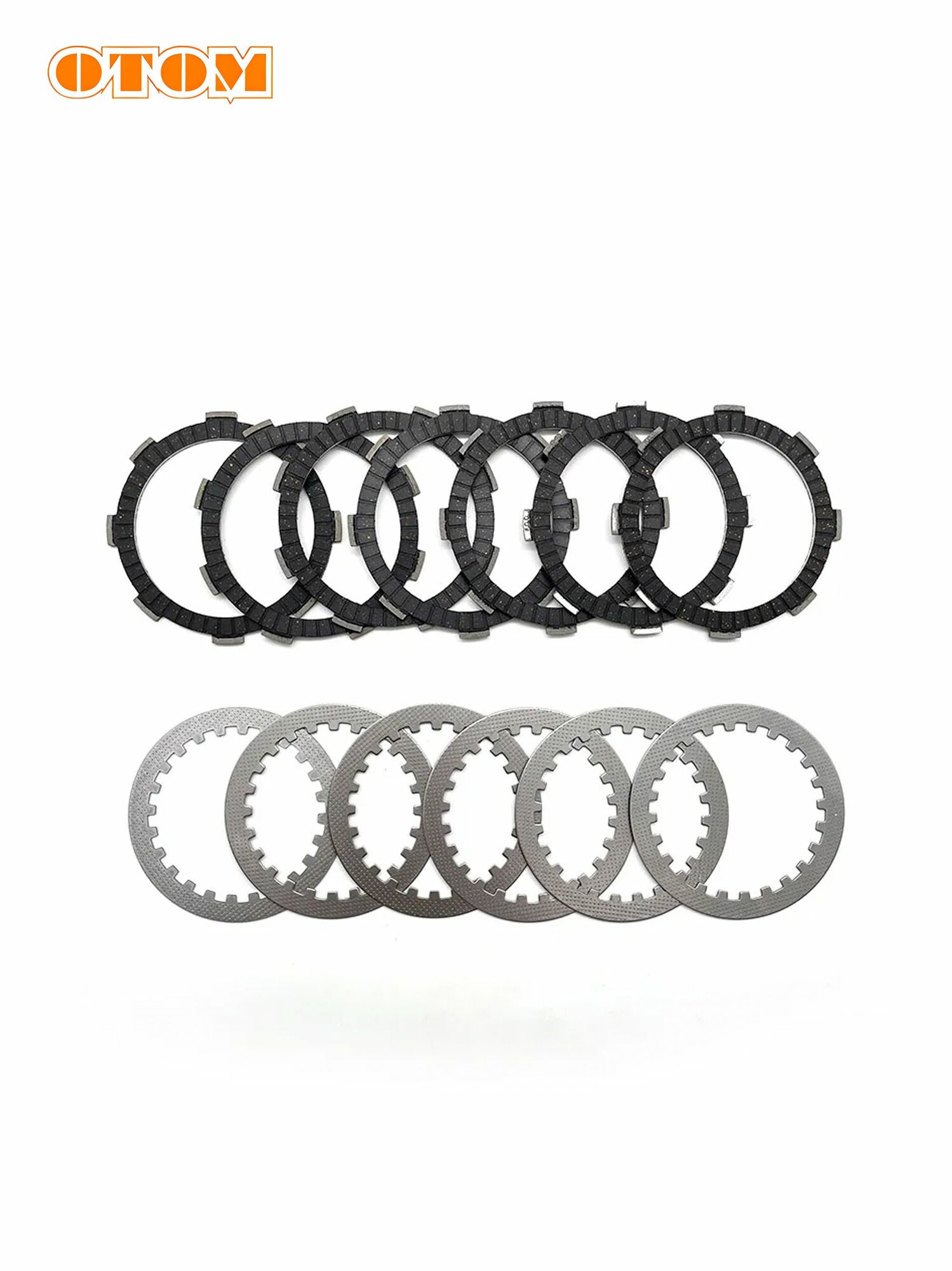 Диски сцепления комплект для мотоцикла 4т LONCIN YBS300 YB300H OTOM