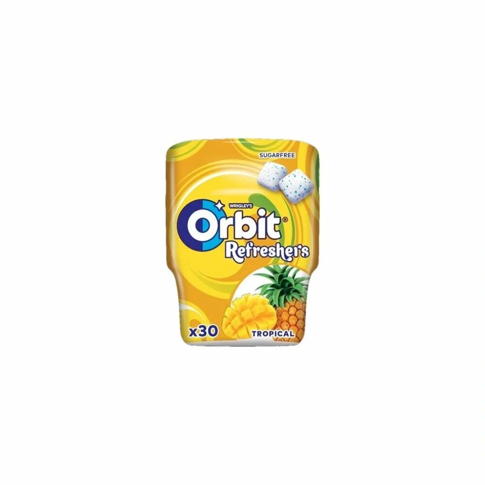 Жевательная резинка Orbit Tropical 67г (Англия)