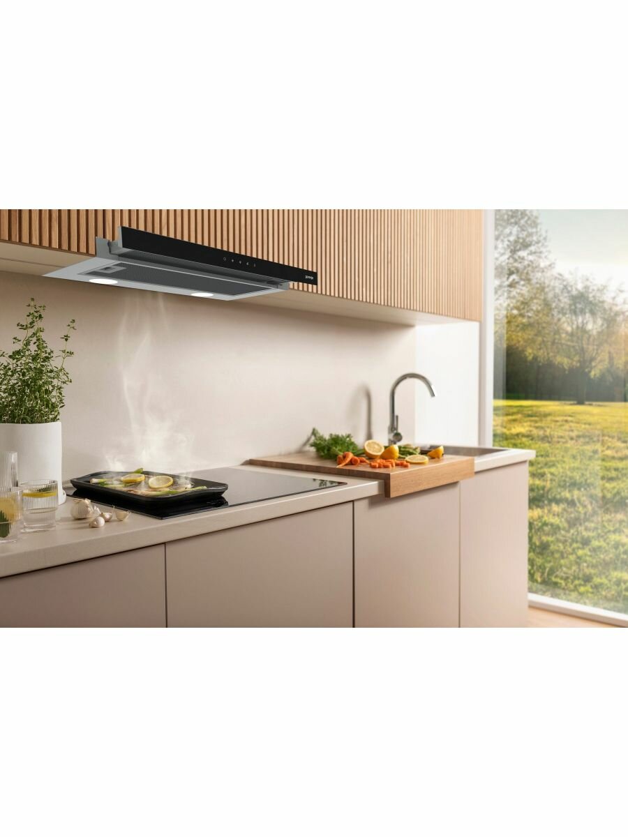 Вытяжка встраиваемая Gorenje TH60E8SGB
