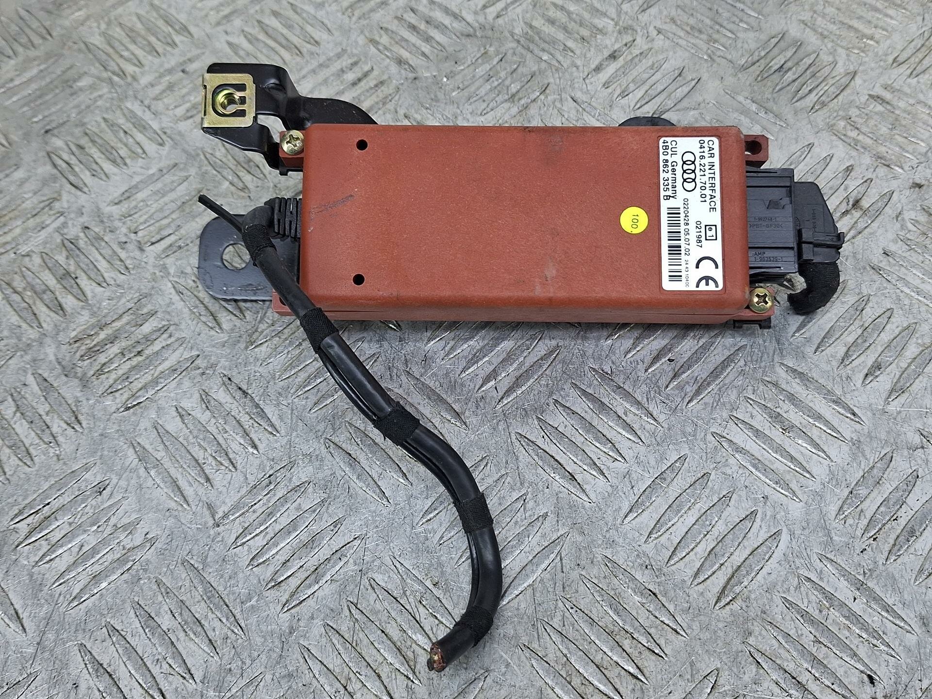 Блок управления телефоном Audi A6 C5 рест. (2001 - 2005) 4B0862335B