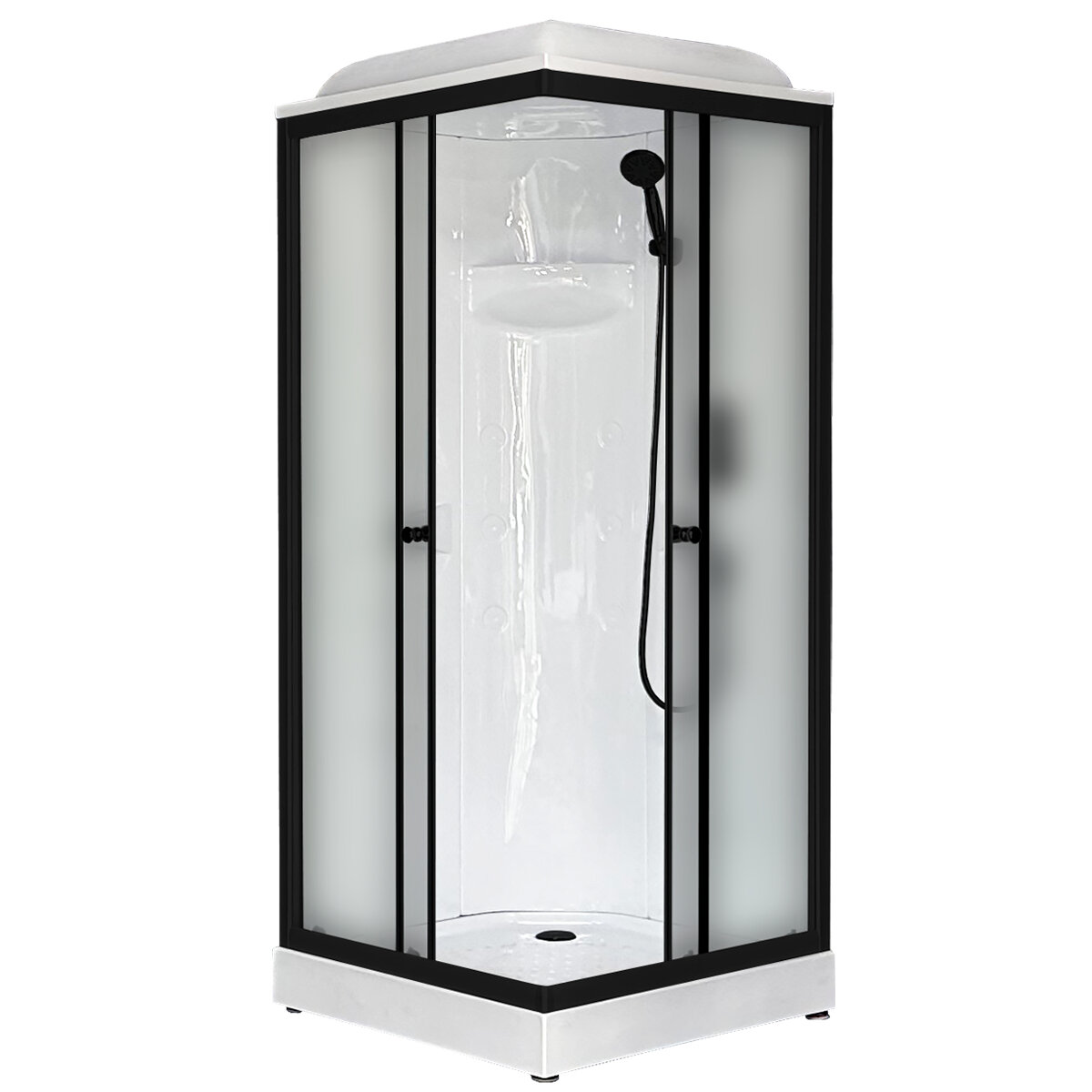 Душевая кабина Royal Bath HP 90х90 RB90HP1-M-BL