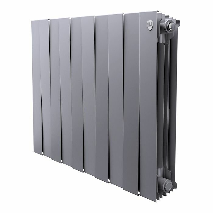 Радиатор Royal Thermo PianoForte 500 new Silver Satin 10 секций