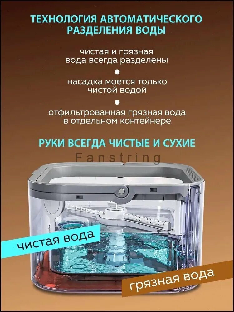 Швабра 10000047, длина 130 см