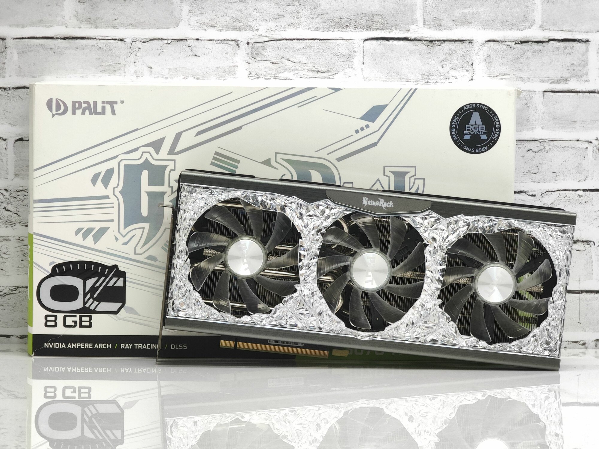 Видеокарта 8 GB Palit RTX 3070ti Gamerock