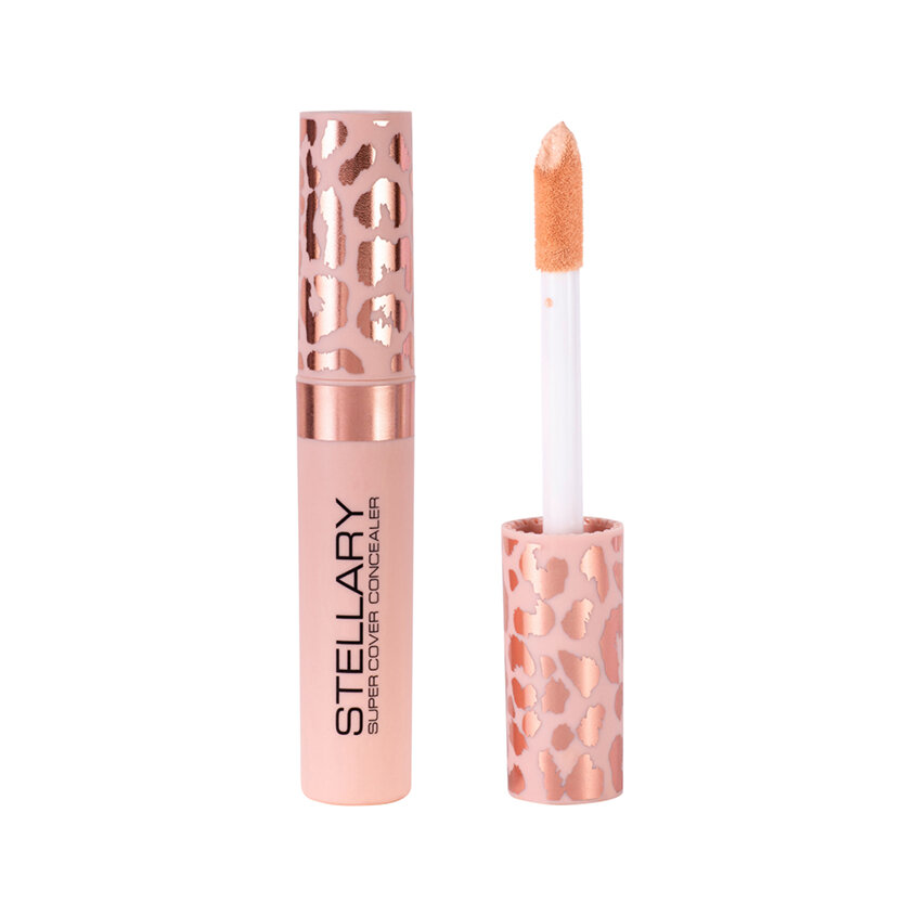 Консилер для лица STELLARY SUPER COVER CONCEALER супермаскирующий тон 02 Light peach