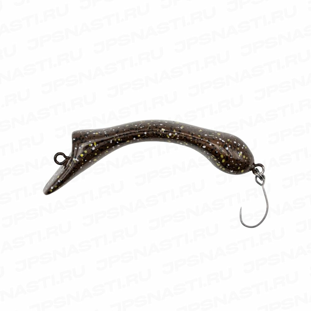 Японский воблер на форель Fat Factory Kunekune Duck SR, 3 г, #Dark Brown Pellet / Форелевые приманки / Воблеры для рыбалки