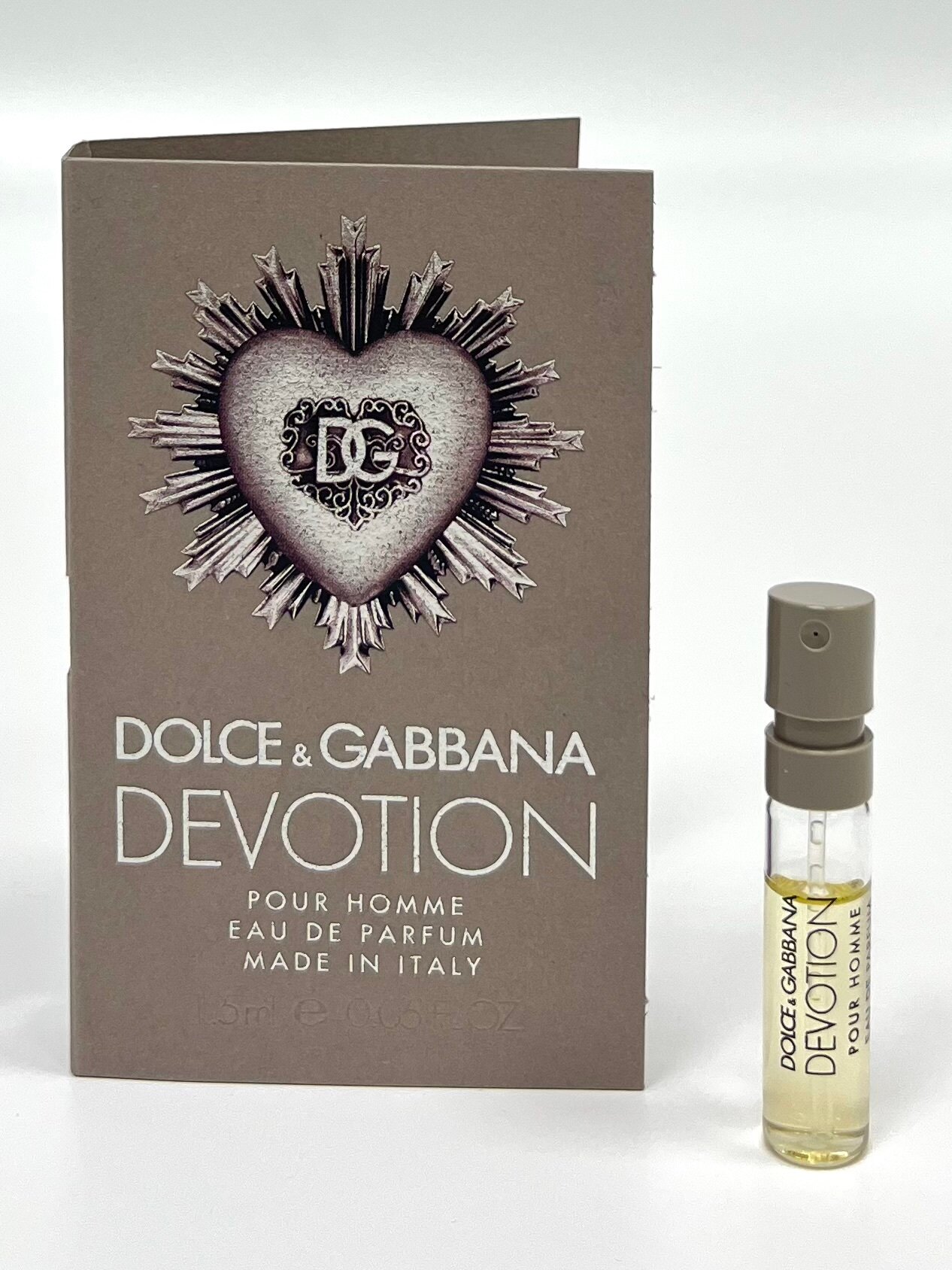 Парфюмерная вода мужская Dolce & Gabbana DEVOTION POUR HOMME 1,5мл (edP - eau de Parfum)