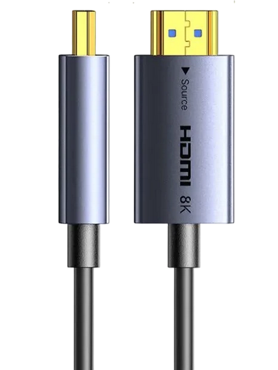 Кабель UGREEN HD183 (55504) 8K HDMI Fiber Optic Cable 10м Темно-серый HDMI