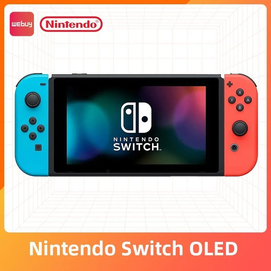 Игровая приставка Nintendo Switch OLED 64 ГБ, глобальная версия Поддержка русского