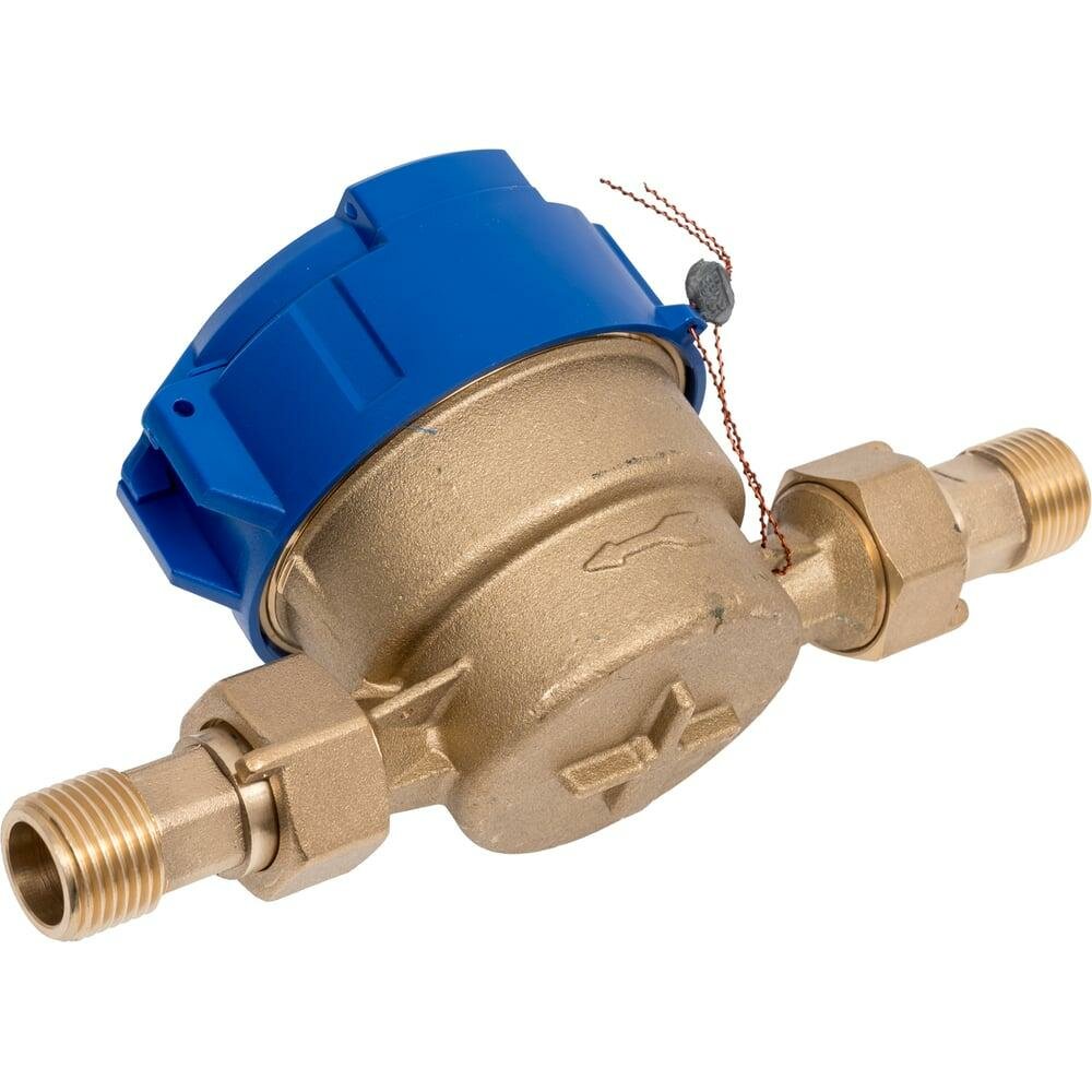 Счетчик воды ЭКО-М ЭКОМЕРА-15М Мокроходный, с глицерином, включает КМЧ Э-15М-110-СК