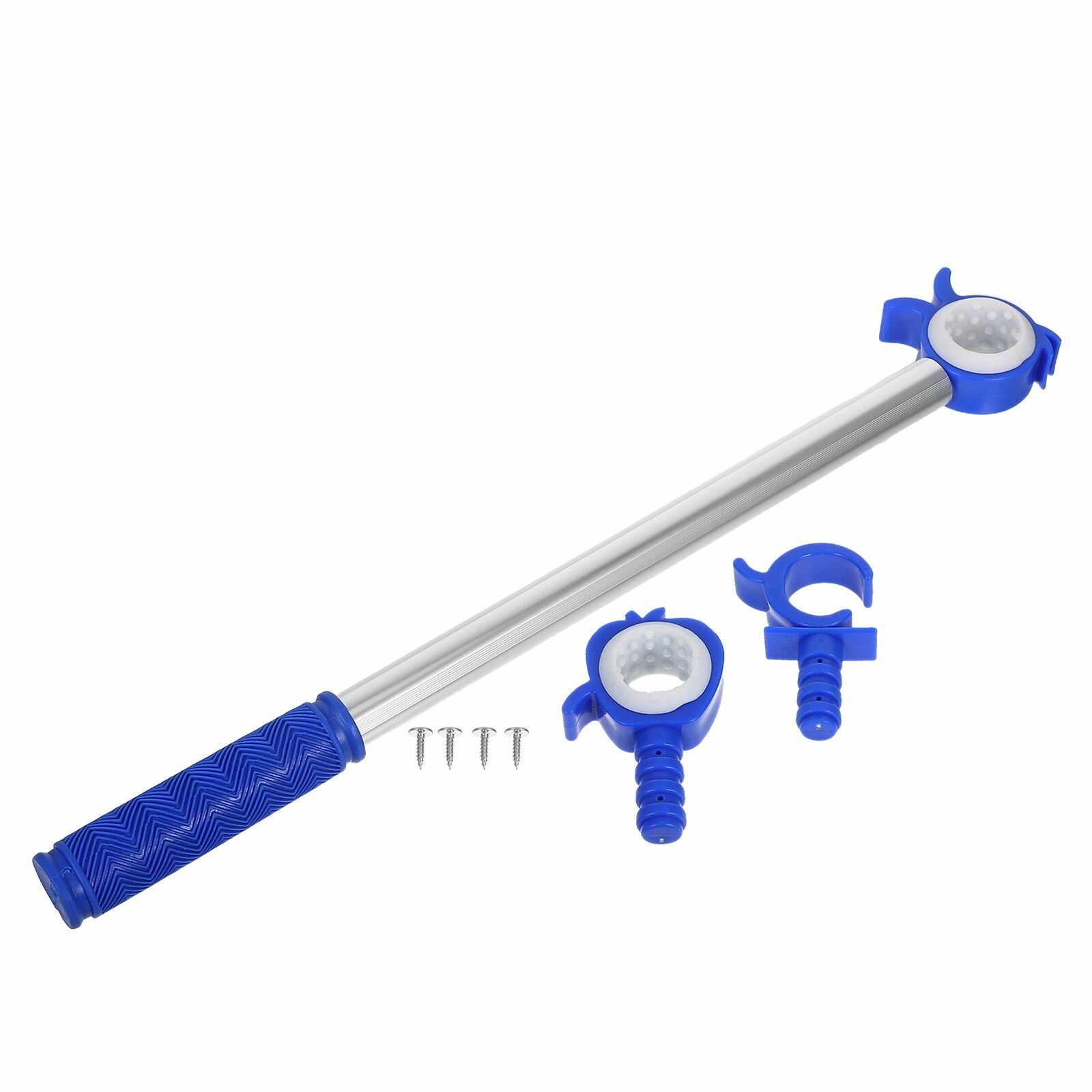 Телескопический алюминиевый рычаг с пластиковым наконечником, для открывания высоких окон в квартире и офисе