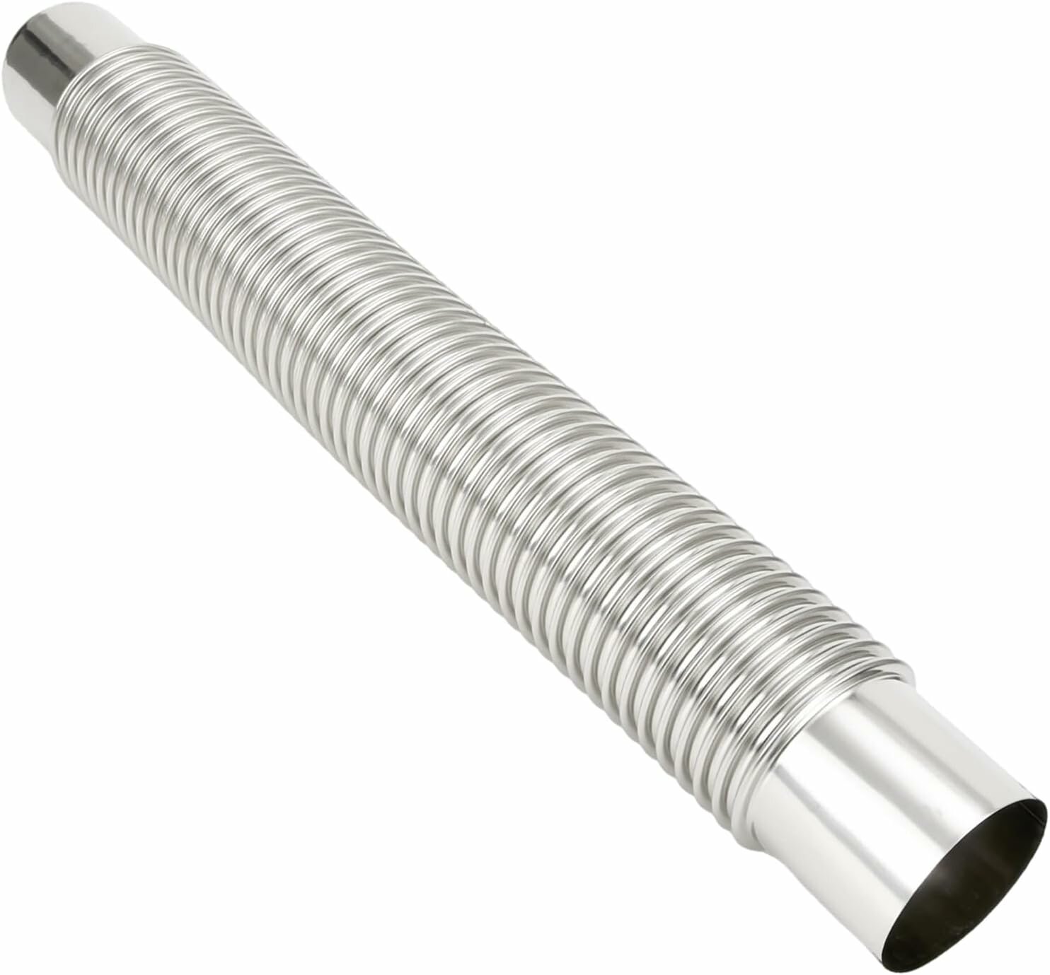 Отвод дымоотводящий для газовой колонки, котла и кухонной вытяжки, Длина 50 см