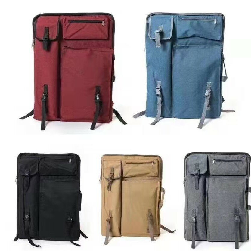 Зеленый бамбуковый художественный тележка для студентов, тележка для экзаменов, уличная тележка для рисования, тележка для эскизов, художественная тележка, совместный экзамен, художественное рисование