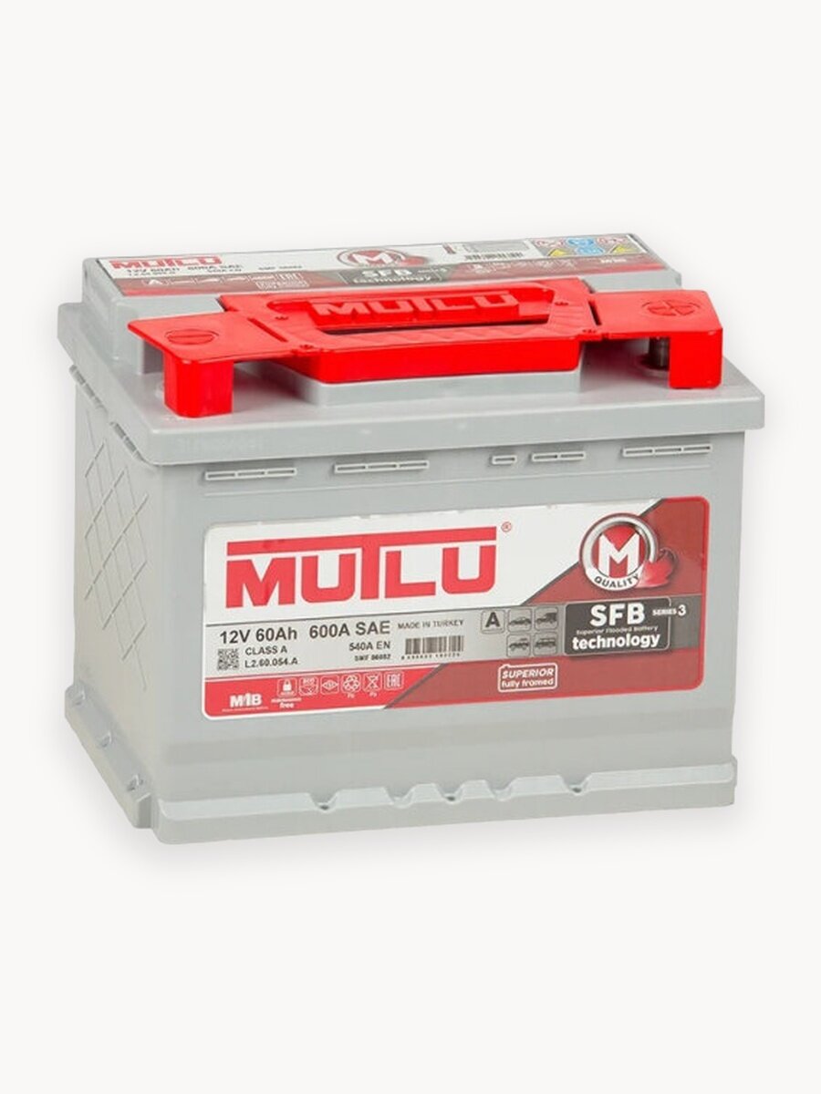 Аккумулятор Mutlu Calcium Silver L2.60.054. A, 242x175x190, обратная полярность, 60 Ач