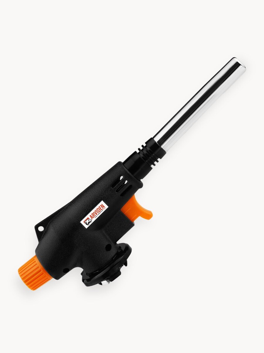 Горелка газовая на баллончик с пьезоподжигом ARVIDEN карандашное пламя