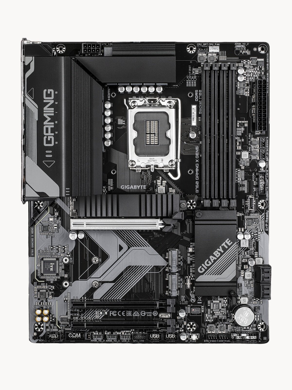 Материнская плата Gigabyte B760 GAMING X GEN5, LGA1700, Intel B760, ATX, RTL (B760 GAMING X GEN5)