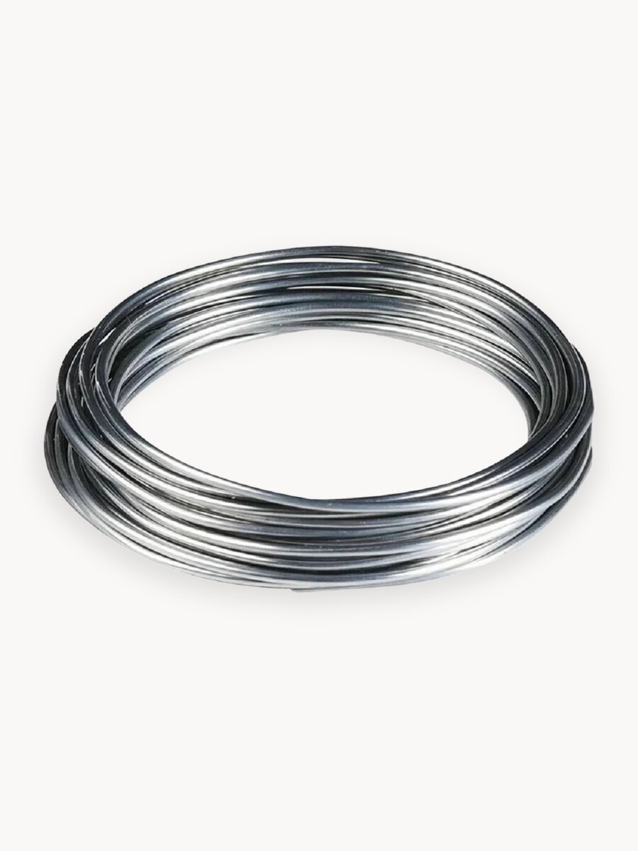 Проволока для сварки легкоплавкая 2мм. Длинна 3м.