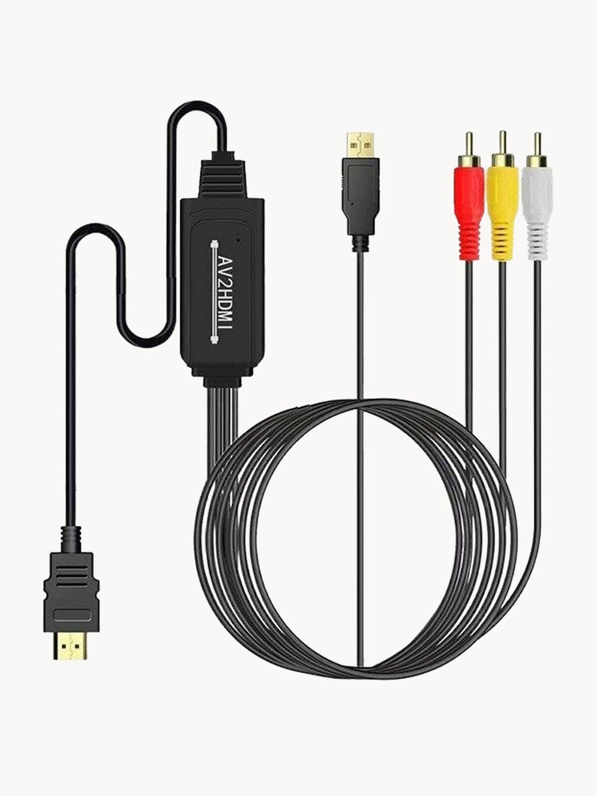 Конвертер-переходник из AV в HDMI AV2HDMI