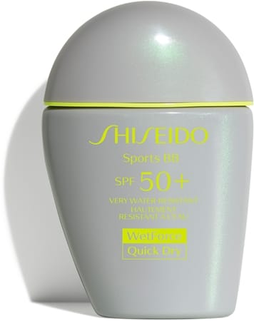 Bb-крем Shiseido sun care sports, оттенок dark, spf 50+, 30 мл