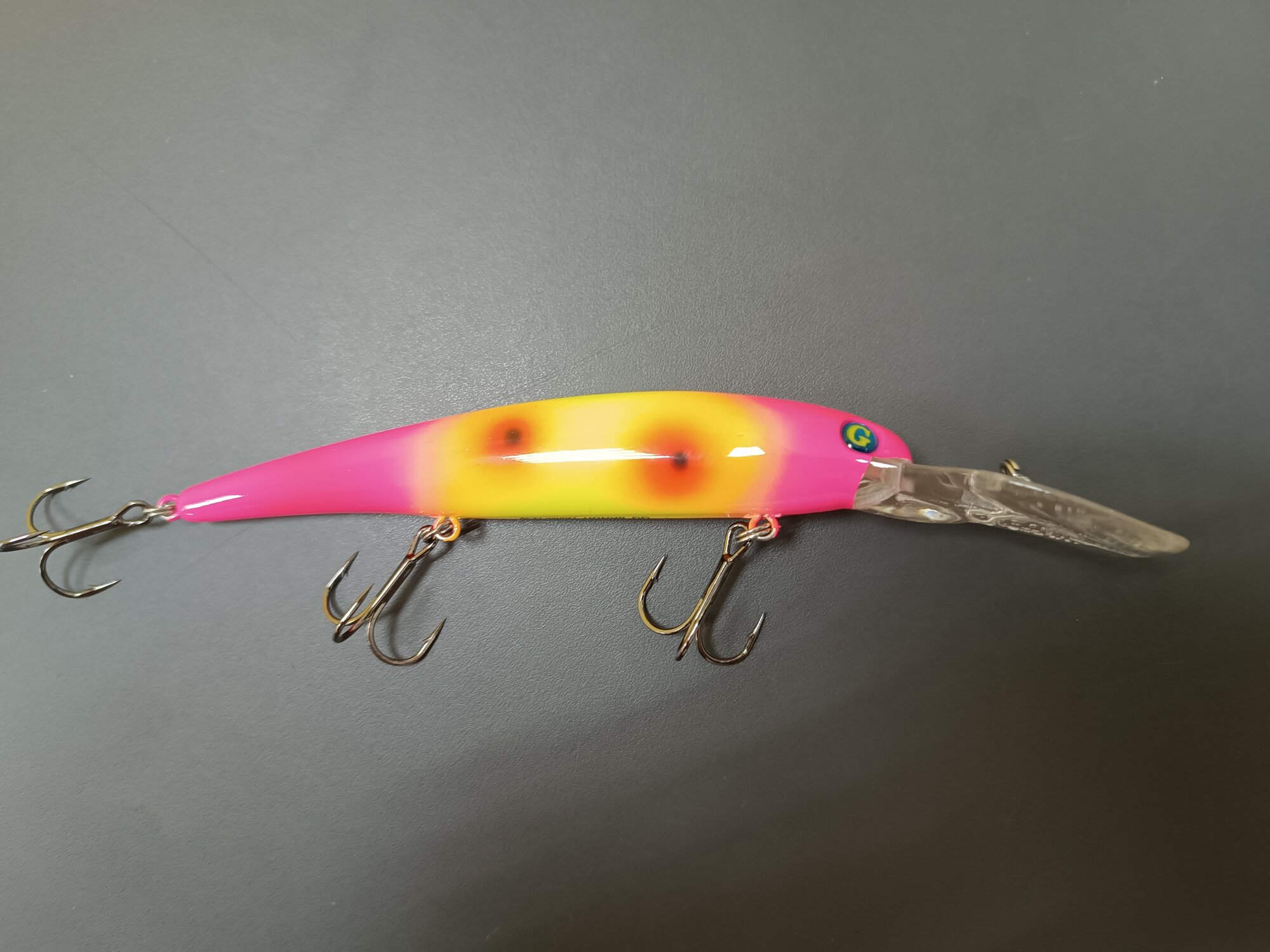 Воблер German GG Bandit 120 #C312, 120 мм, 19,5 гр, плавающий, до 9 м