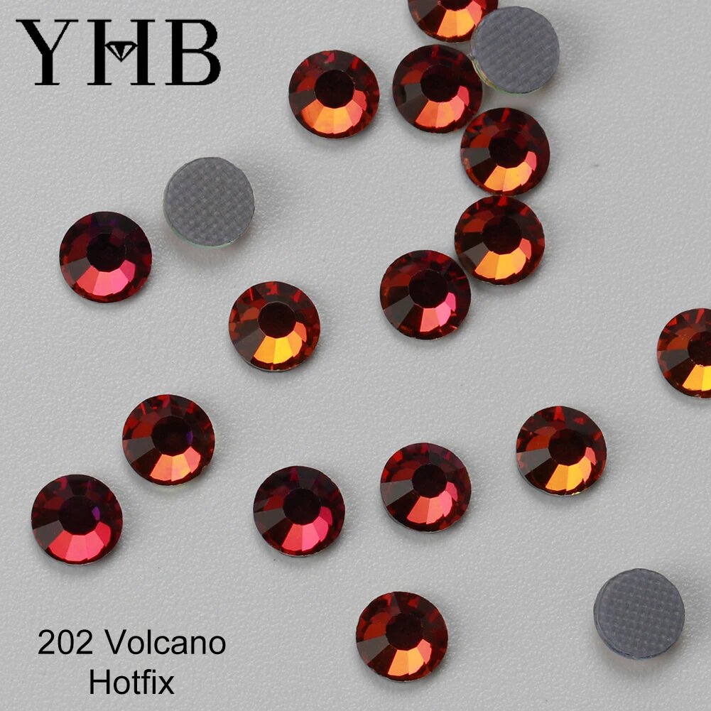 Стразы YHB 1.4mm SS4 202 Volcano, 1440шт