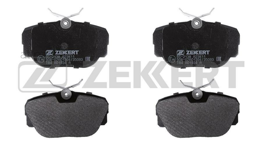 ZEKKERT BS-2138 Колодки торм. диск. передн. BMW 3 (E30) 82- Z1 88-
