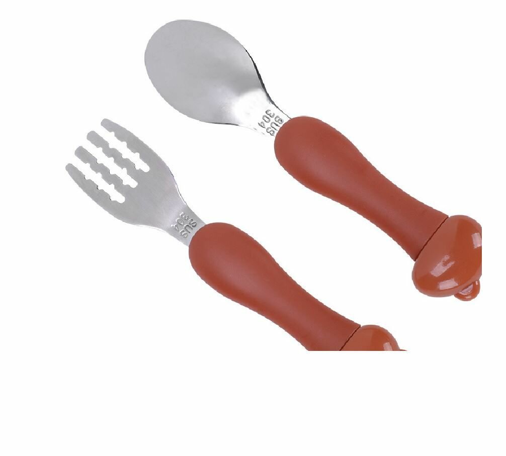 Набор детских столовых приборов SNOWLINE KIDS ANIMAL SPOON FORK SET