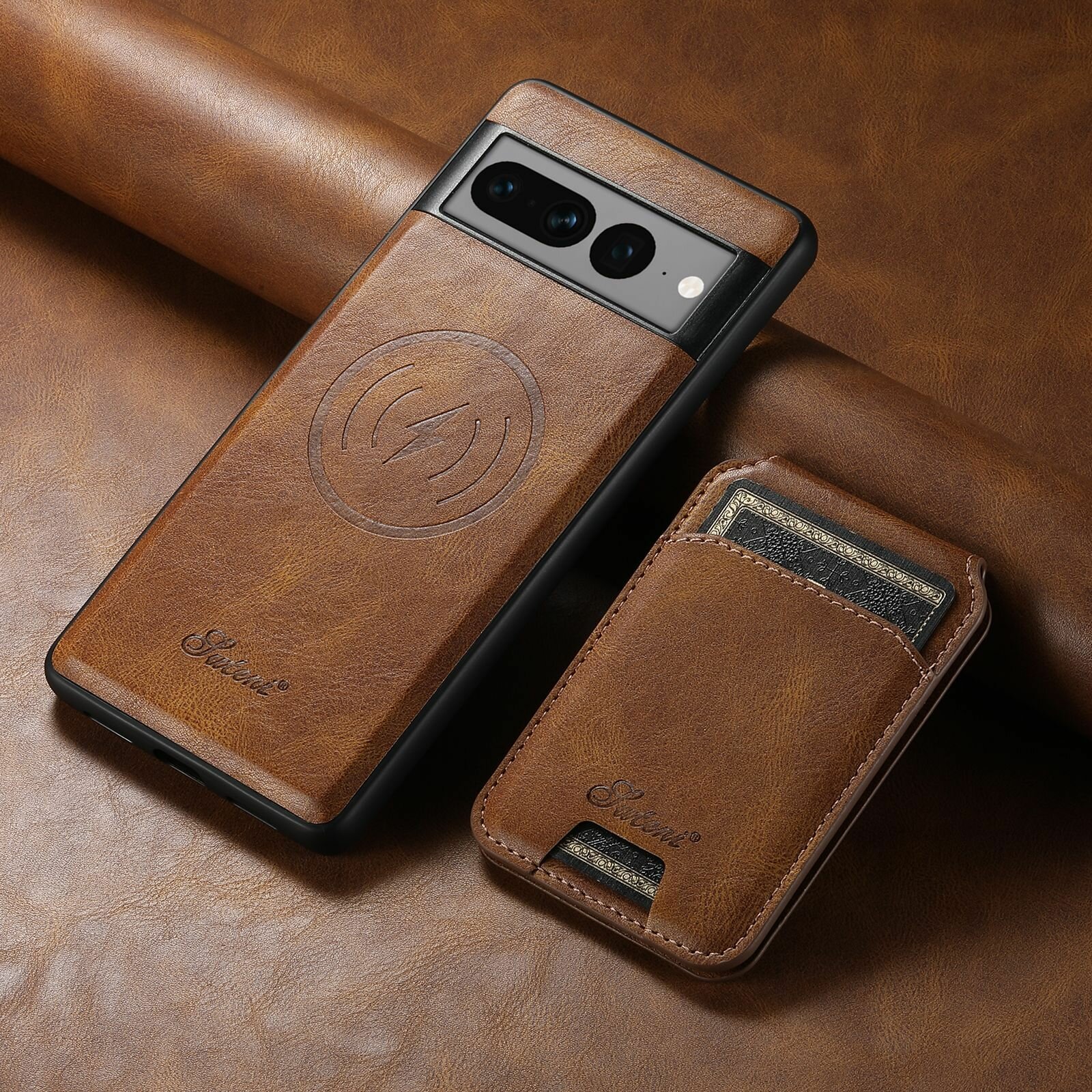 Чехол, для Google Pixel 6, черный — фото 1