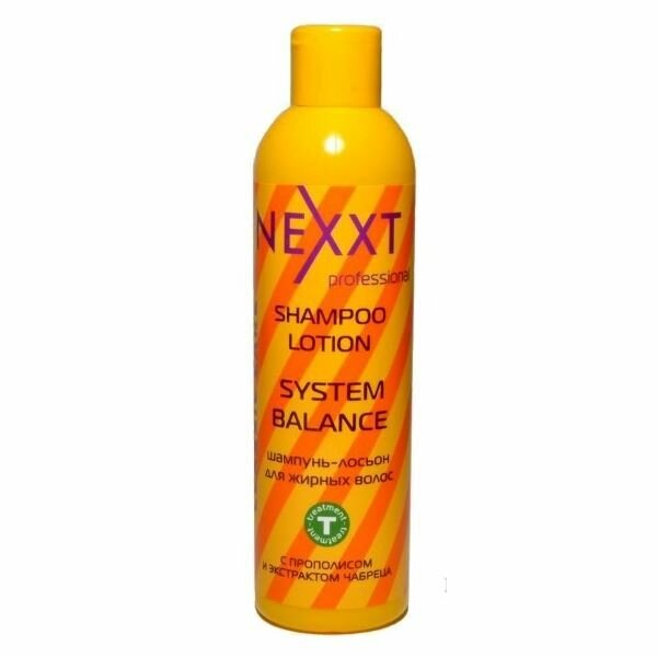 Шампунь Nexprof (Nexxt Professional) Classic Care Shampoo Lotion System Balance, Шампунь-лосьон для жирных волос, 1000 мл