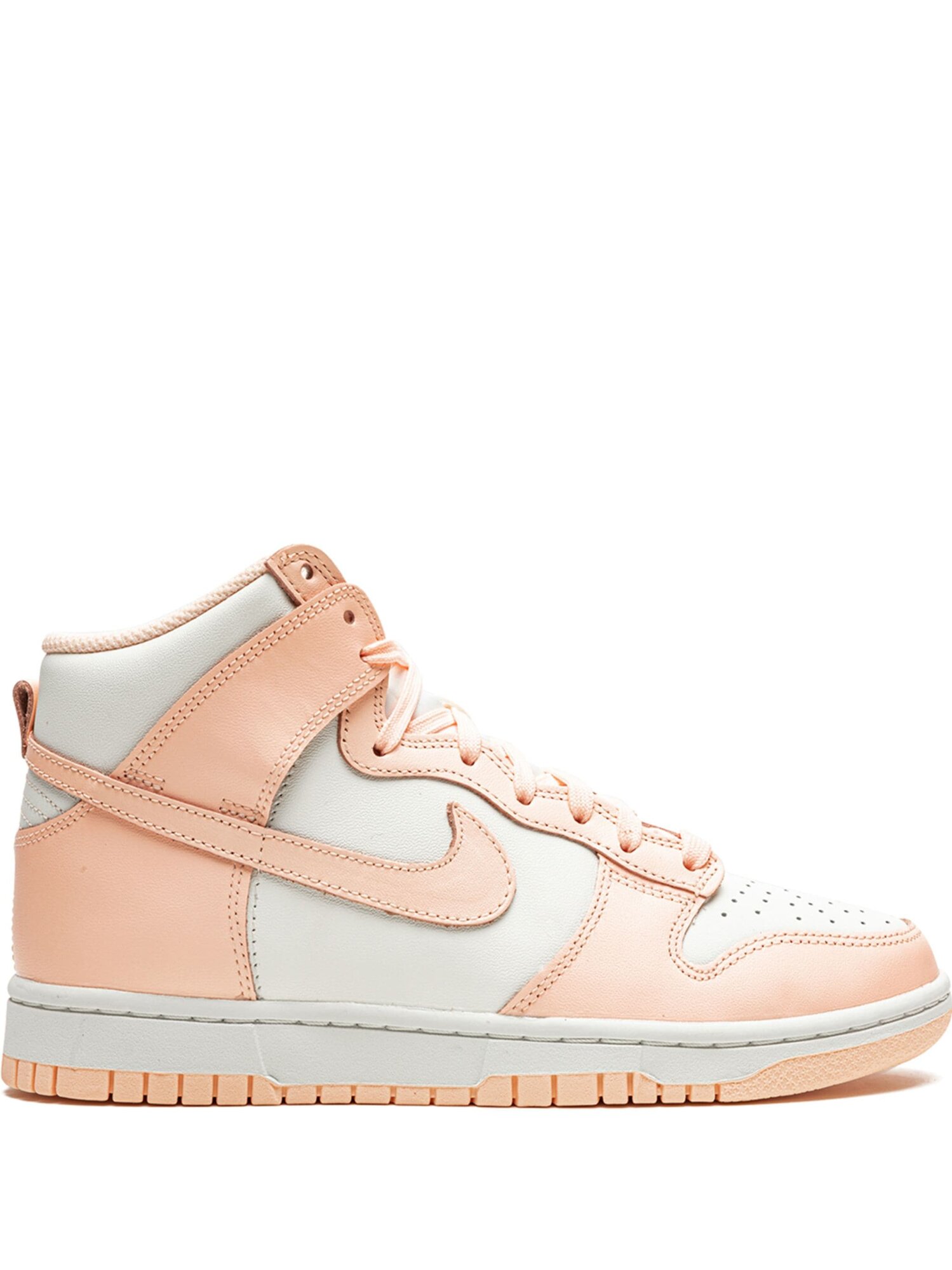 Кроссовки NIKE Dunk High, размер 5 US, розовый
