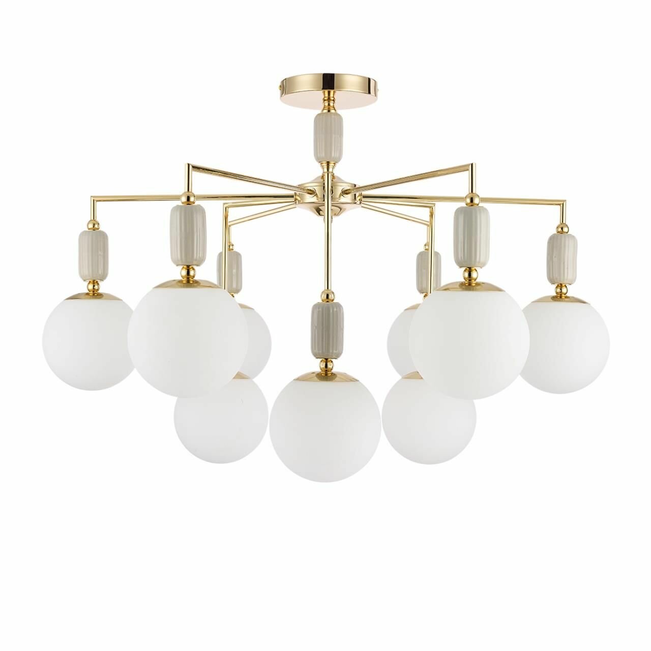 Люстра потолочная LUMION 6580/9C VIVIEN, E14, 9х40Вт