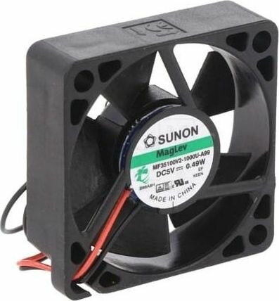Вентилятор SUNON MF35100V2-1000U-A99 осевой 5В DC 35x35x10мм подшипник Vapo 10,99куб. м/ч 21,8дБА 1 шт