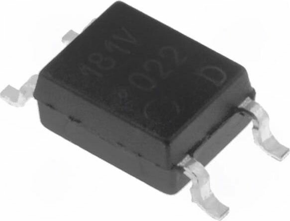 Оптрон BROADCOM HCPL-817-30DE SMD Ch 1 выход транзистор Uinsul 5 кВ Uce 70 В 1 шт