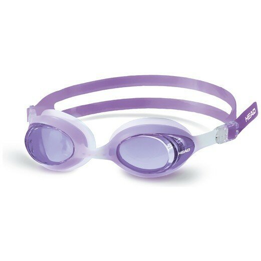 Очки для плавания HEAD VORTEX, для тренировок (цв. рамки розовый прозрачные стекла)
