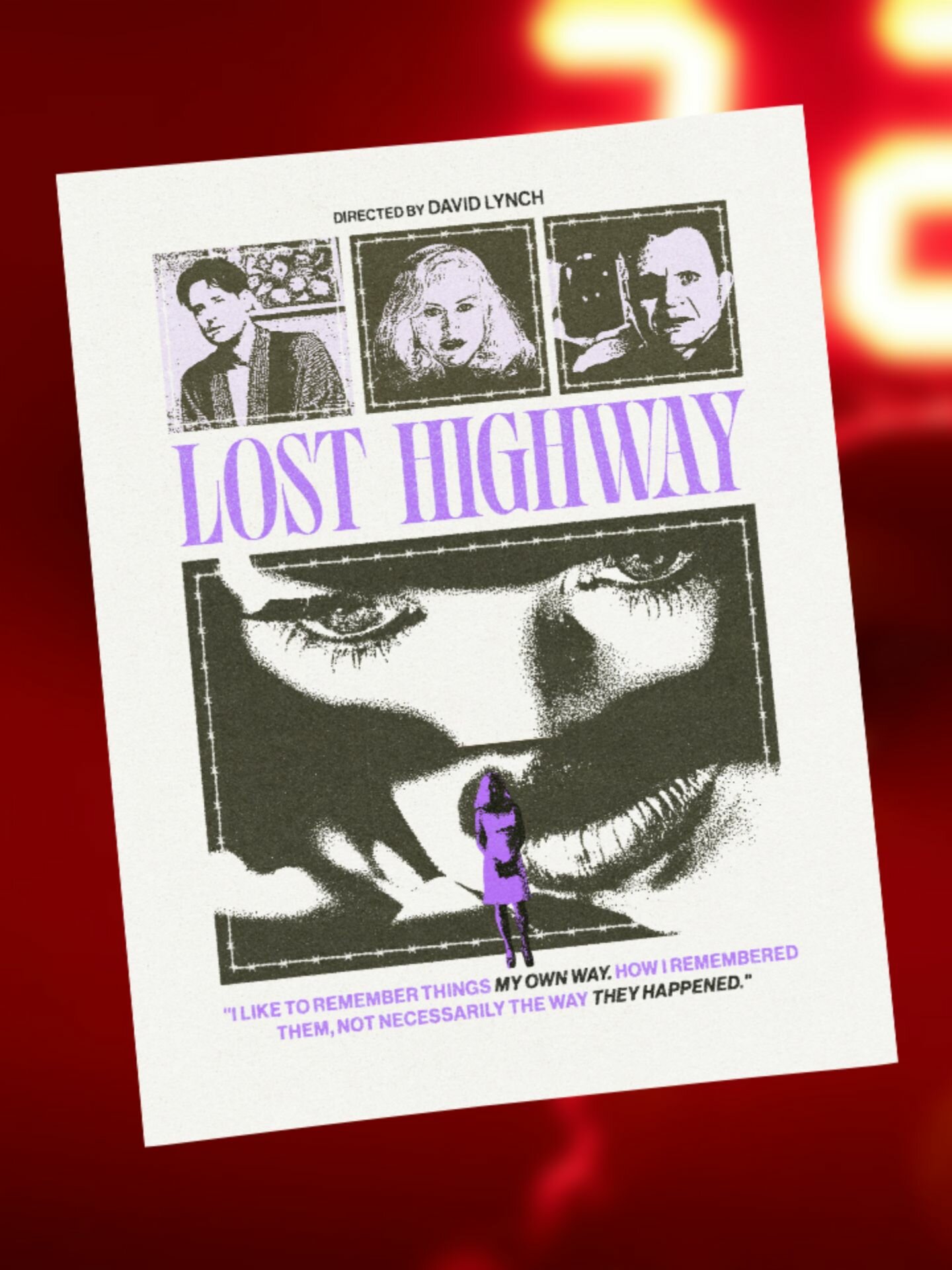 Постер pinterest "Шоссе в никуда", 29.7х42см, А3, глянцевый