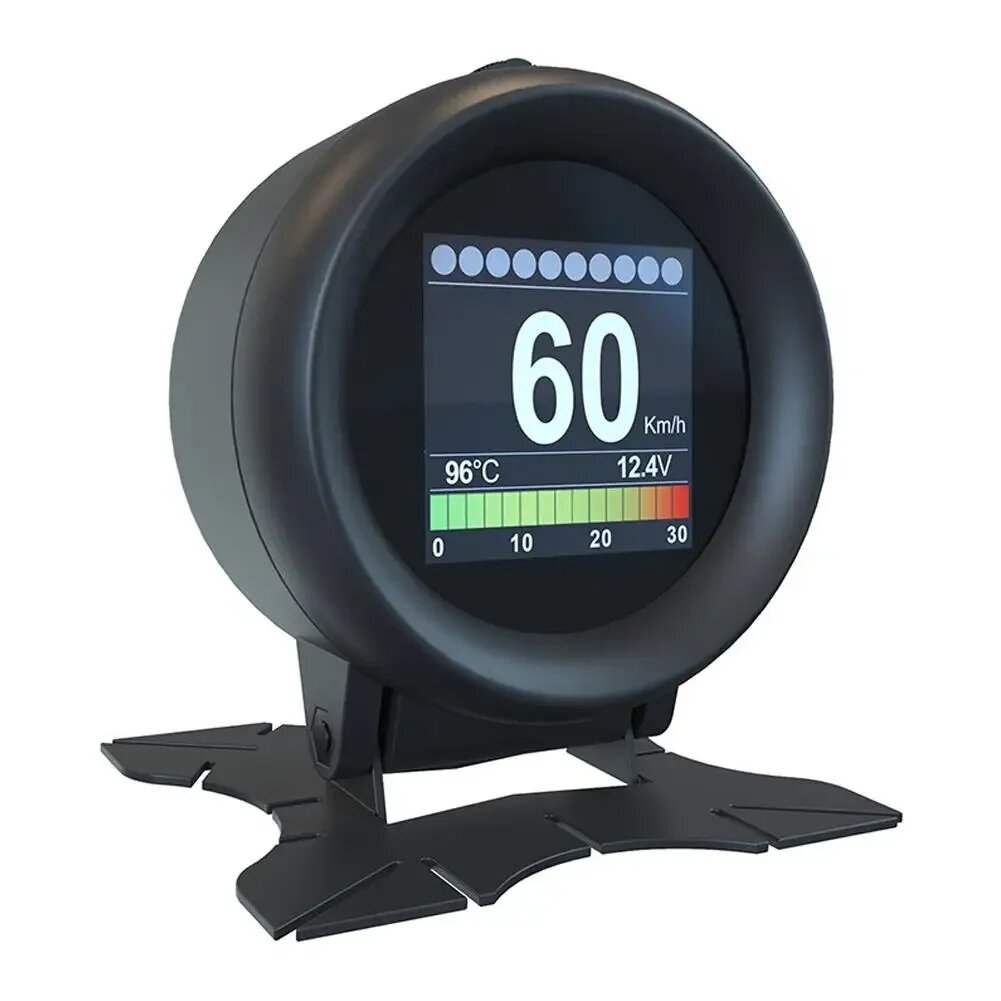 Автомобильный бортовой компьютер AUTOOL X60, дисплей OBD2, цифровой автомобильный компьютер, Скорость OBD Trip, потребление топлива O6S0, A