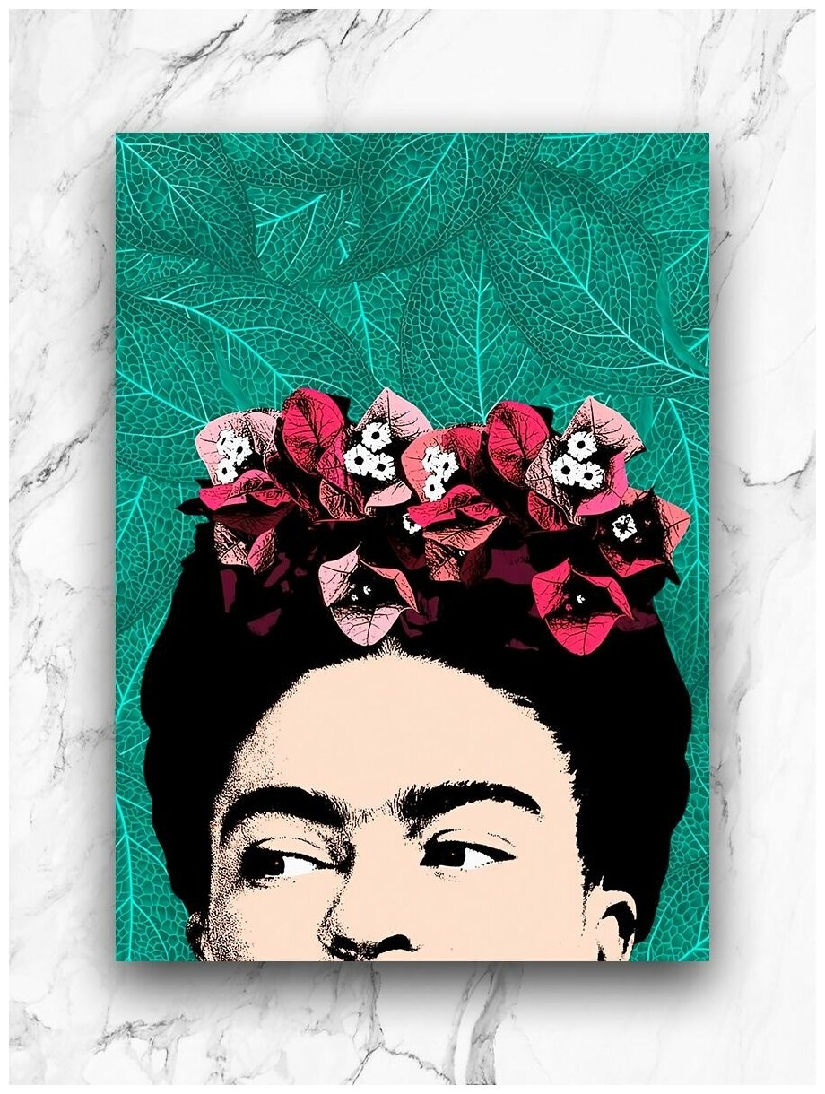 Картины для интерьера на холсте / Картина 30 х 40 / Испанская художница Фрида Кало