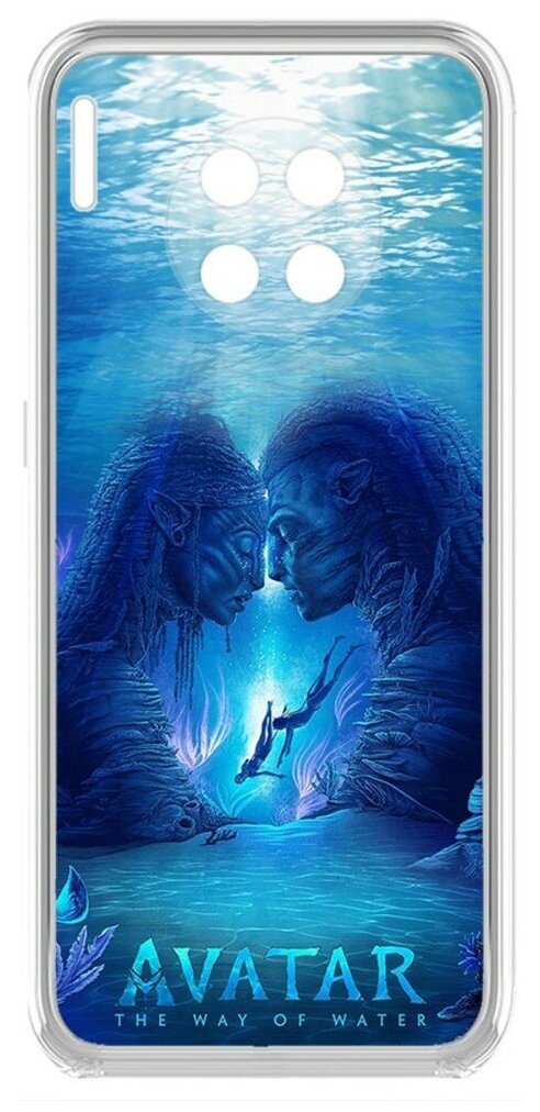 Чехол-накладка Krutoff Clear Case Аватар - Рифы для Huawei Mate 30