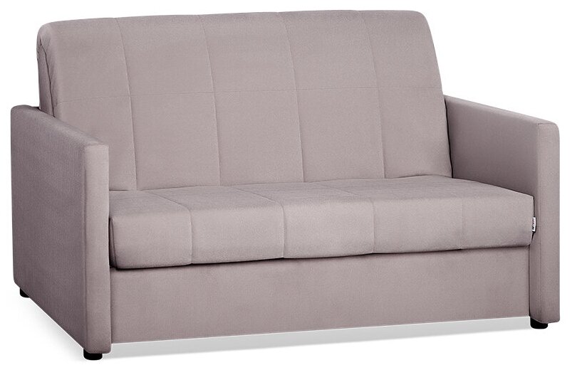 Прямой диван Цвет Диванов Хилтон NEXT (мини) 138 прямой Песочно-серый