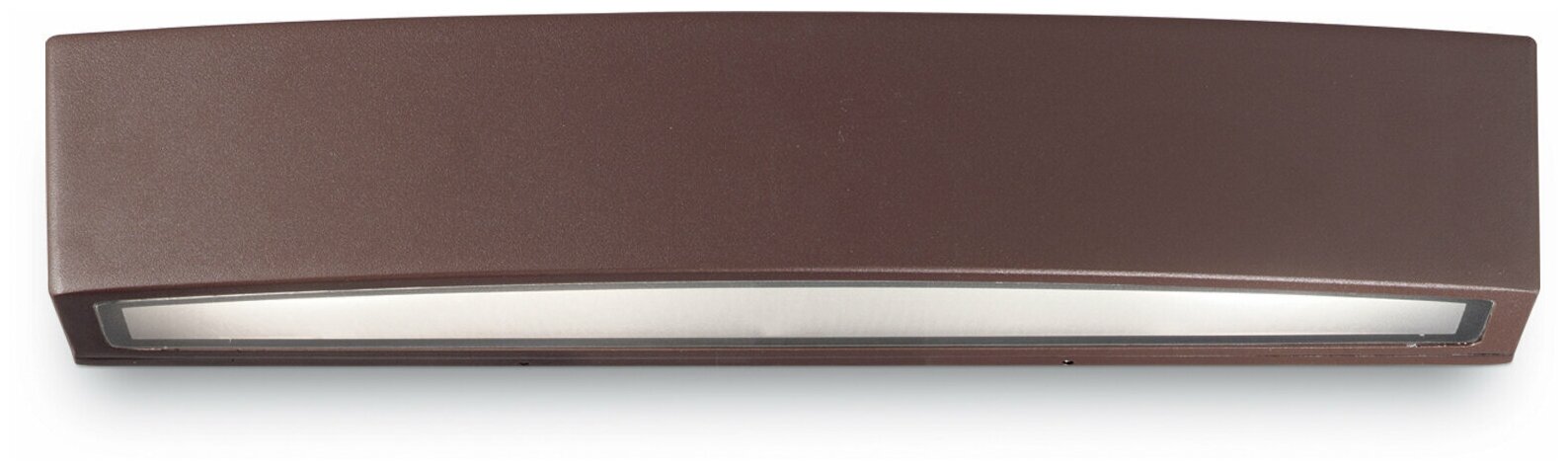 Светильник уличный настенный ideal lux Andromeda AP2 макс.2х60Вт IP55 Е27 230В Кофе/Белый Алюминий/Стекло Без ламп 163550.