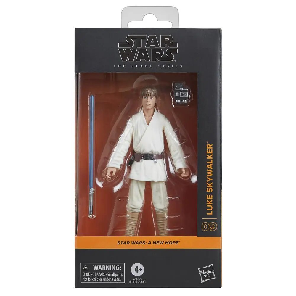 Фигурка Hasbro Star Wars The Black Series Люк Скайуокер 15 см