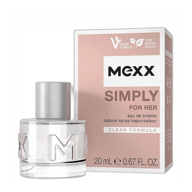 Mexx Simply For Her туалетная вода 20 мл / Мекс Симпли для Неё