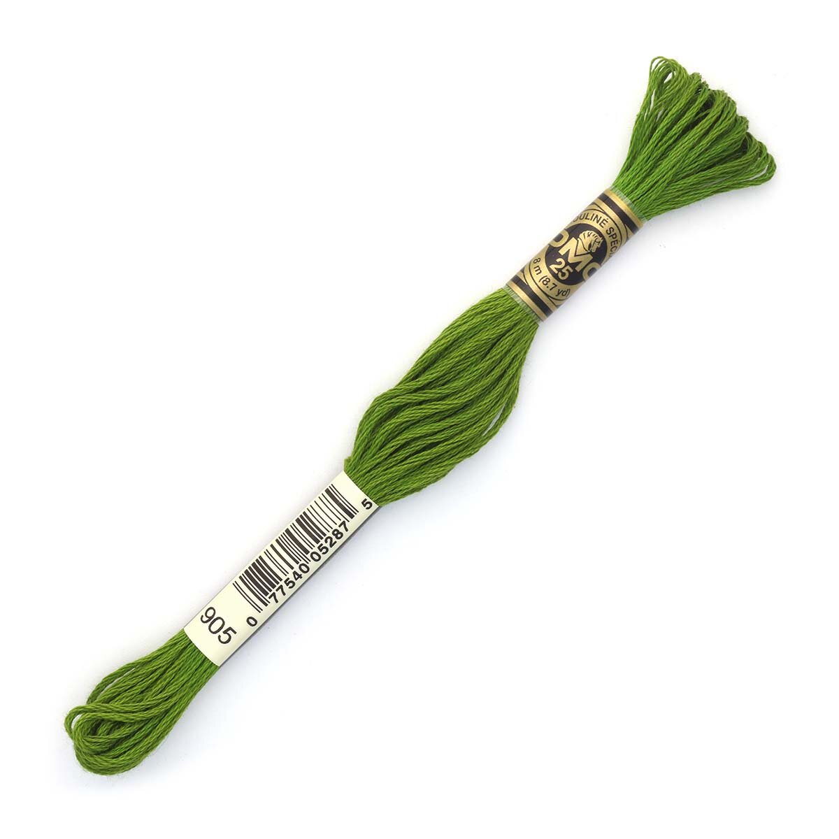 Мулине одноцветный набор DMC 117, мерсеризованный хлопок, 8 м (905), 12 шт