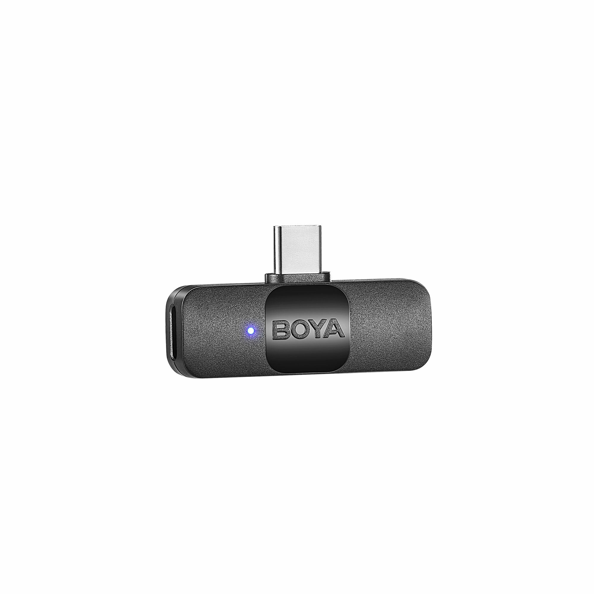 Радиосистема BOYA BY-V10, беспроводная, электретный микрофон, USB Type-C — фото 1