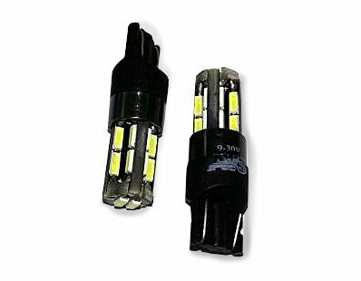Светодиодная лампа AVS T10 T104 /белый/ (W2.1x9.5D) CANBUS 18SMD 4014 12-24V. блистер, 2 шт.