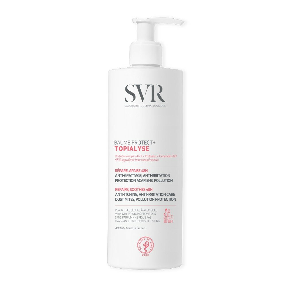 Svr topialyse baume protect+ бальзам протект+ 400 мл