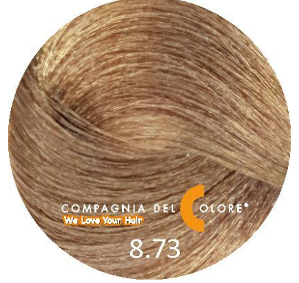 Compagnia del colore краска для волос 100 мл 8.73